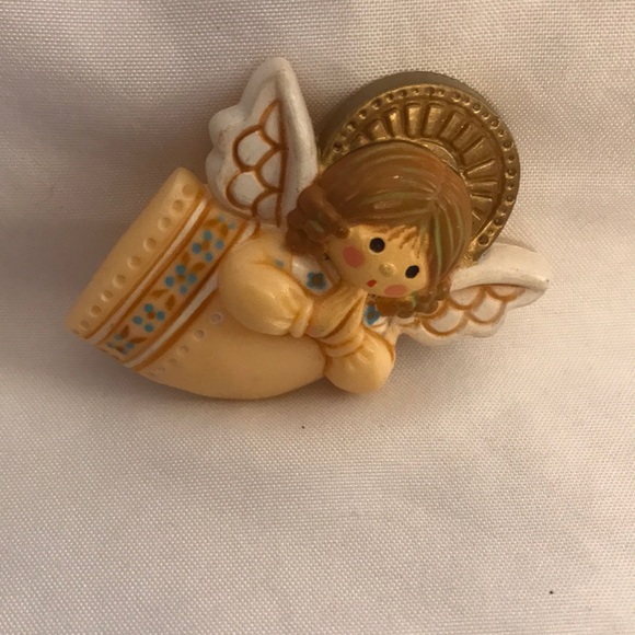 Hallmark | Accessories | Vtg Hallmark Cards Angel Lapel Pin | Poshmark